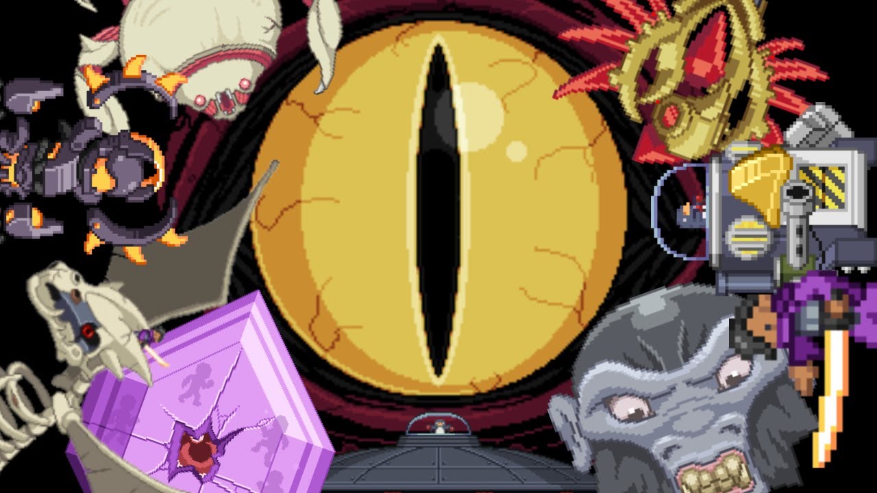 The Starbound 1.4 Boss Fight Compilation - YouTube