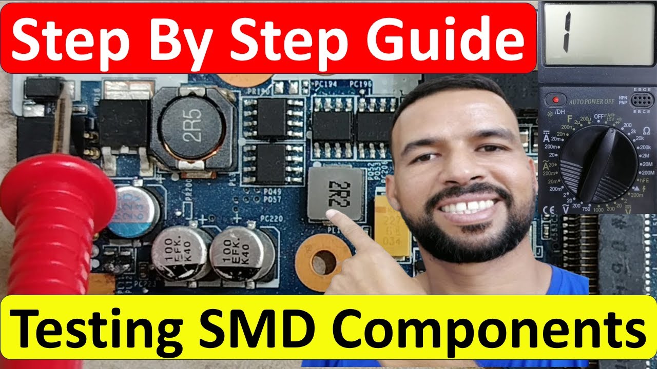 Testing SMD Components on HP Laptop Motherboards with a Multimeter ...