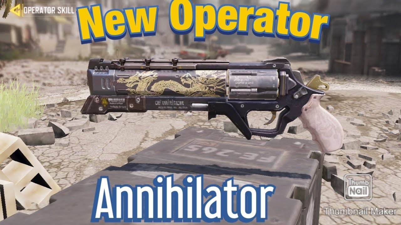 How to Get *NEW* Annihilator Operator Skill in Call of Duty Mobile ...