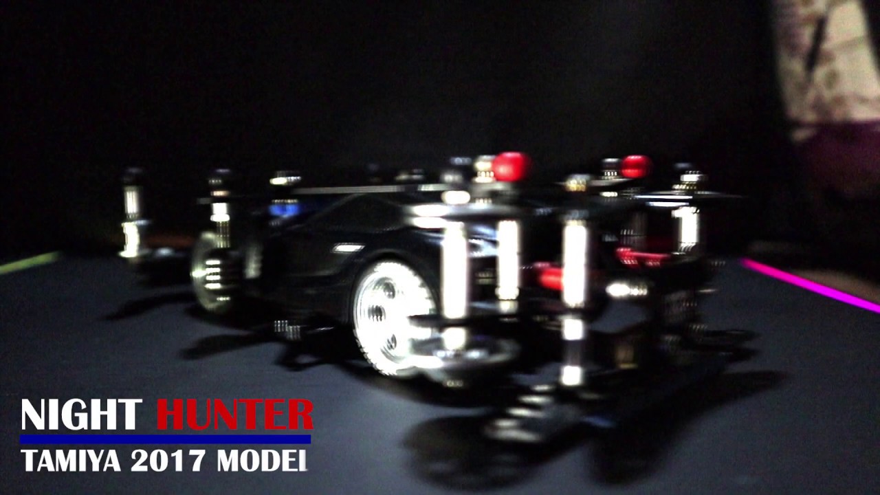 TAMIYA MINI 4WD SPEEDTECH FM-A SETUP (NIGHT HUNTER ) no audio - YouTube