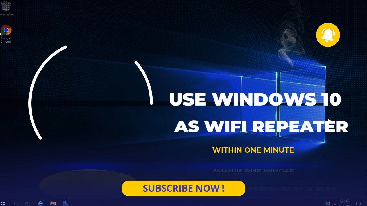 How to Use Windows 10 As A Wifi Repeater - YouTube
