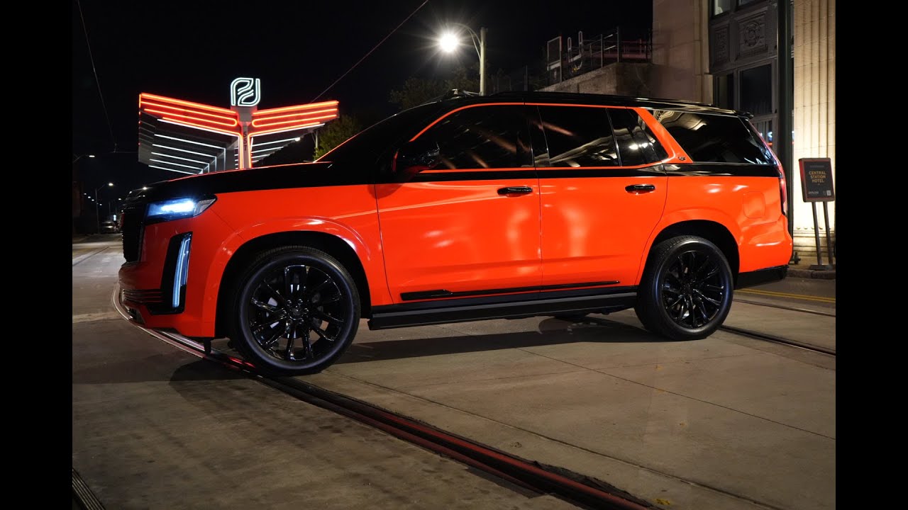 2024 Cadillac Escalade with Custom Wrap by IBM WRAPS. Part 1 - YouTube
