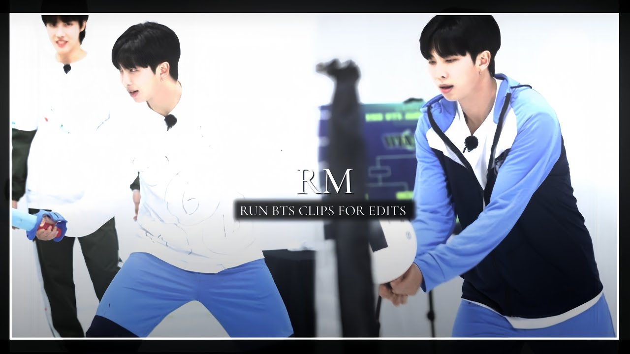 RM RUN BTS 2023 Special Episode Mini Field Day part 1 Twixtor Clips For ...