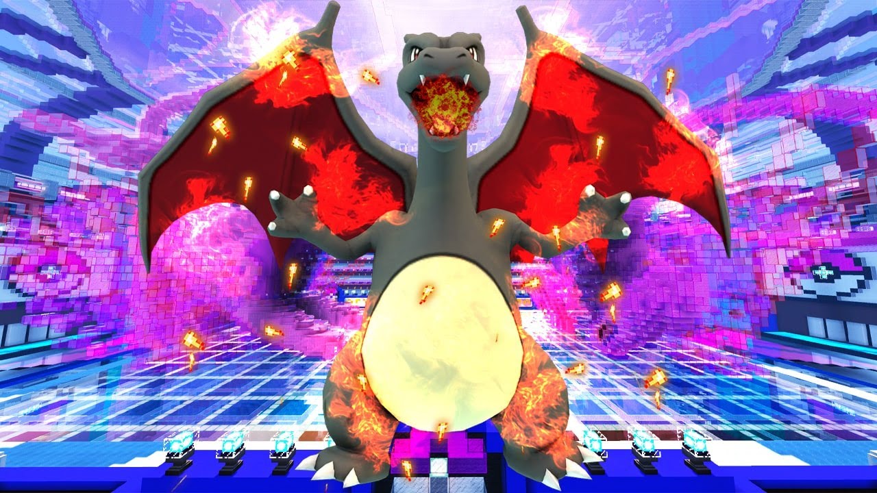 LA EVOLUCION MAS IMPRESIONANTE DE CHARIZARD DE POKEMON EN MINECRAFT ...