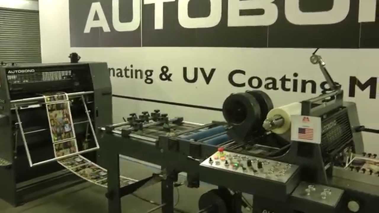 Autobond Micro 52 SD TPE-CC on test for customer in USA - YouTube