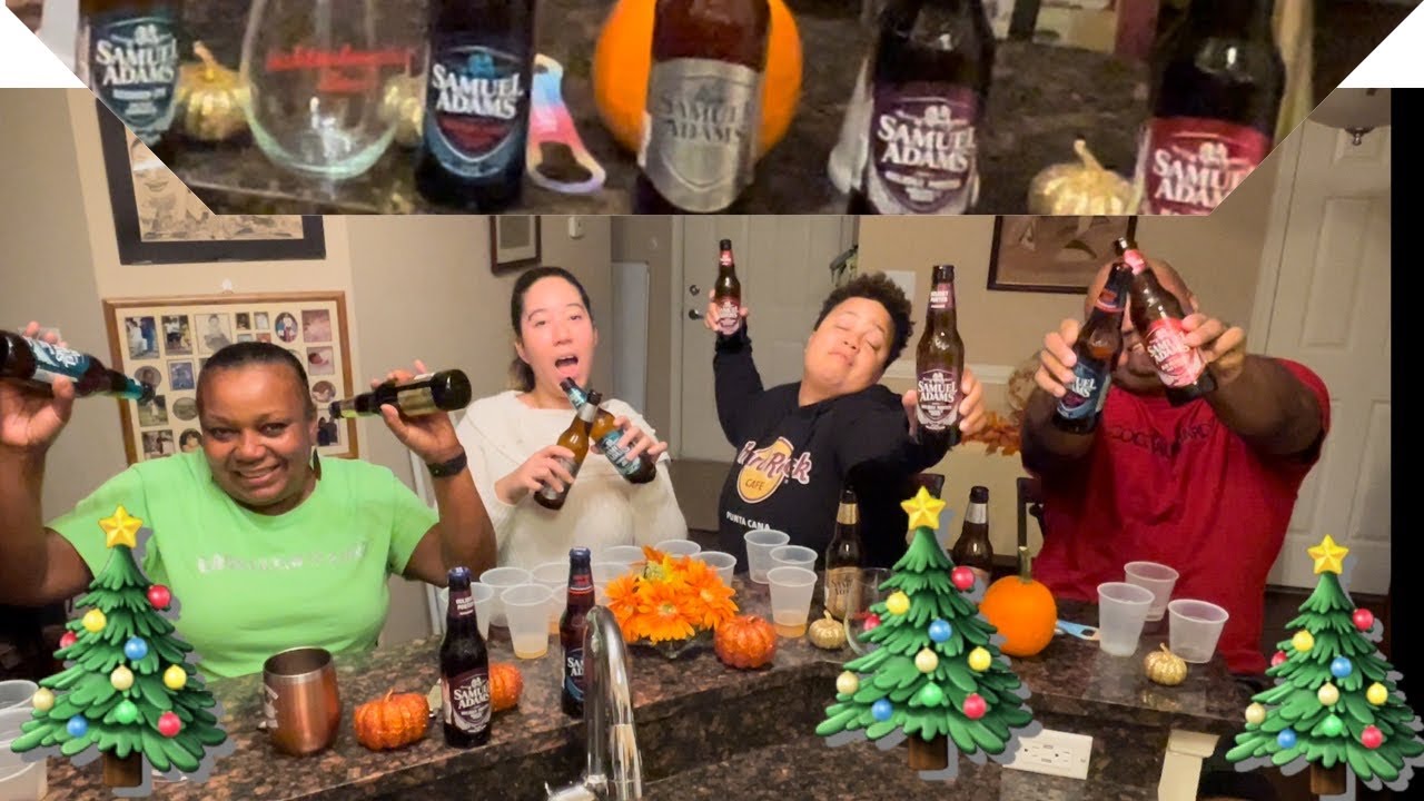 SAMUEL ADAMS BEERS FOR CHEERS 🍻 REVIEW - YouTube