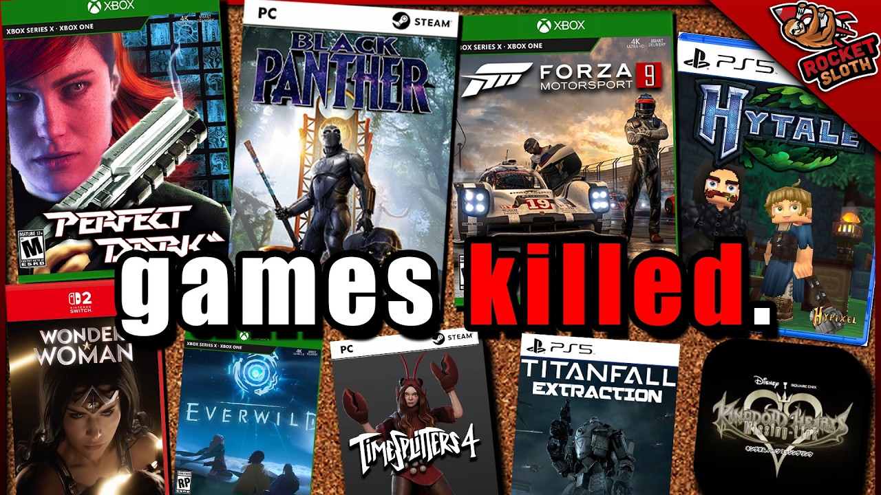 cancelled video games that are never coming out... - YouTube