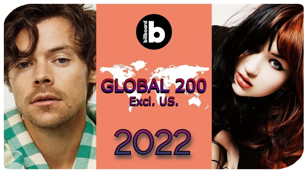 Billboard Global 200 Excl. US - Number Ones of 2022 - YouTube