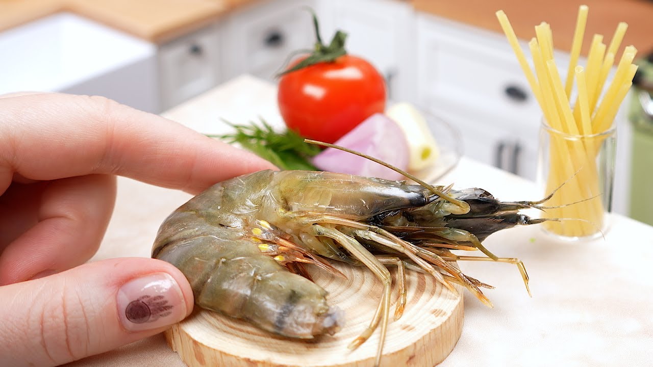 Delicious Miniature Shrimp Pasta Recipe | The Best of Miniature Cooking ...