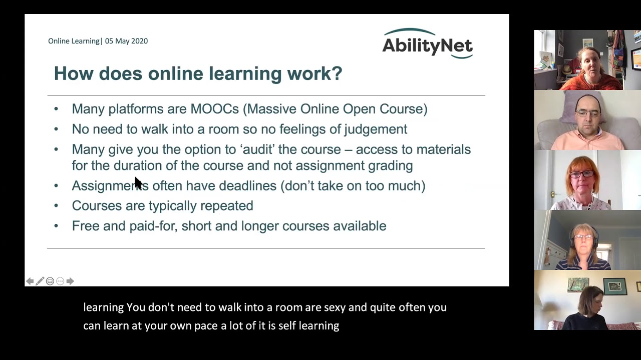 How to access online learning during lockdown - free webinar as part of ...