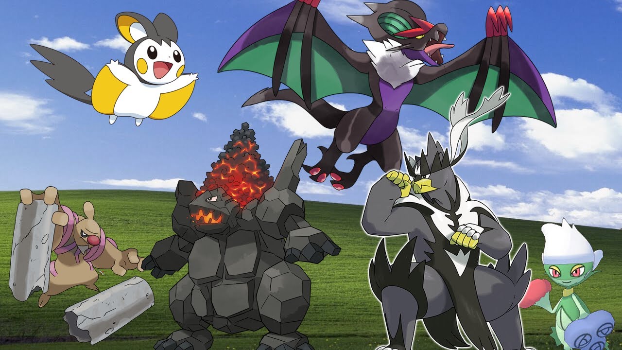 Pokémon SwSh - Team Showcase - Climbing up Ultra Ball tier! - YouTube