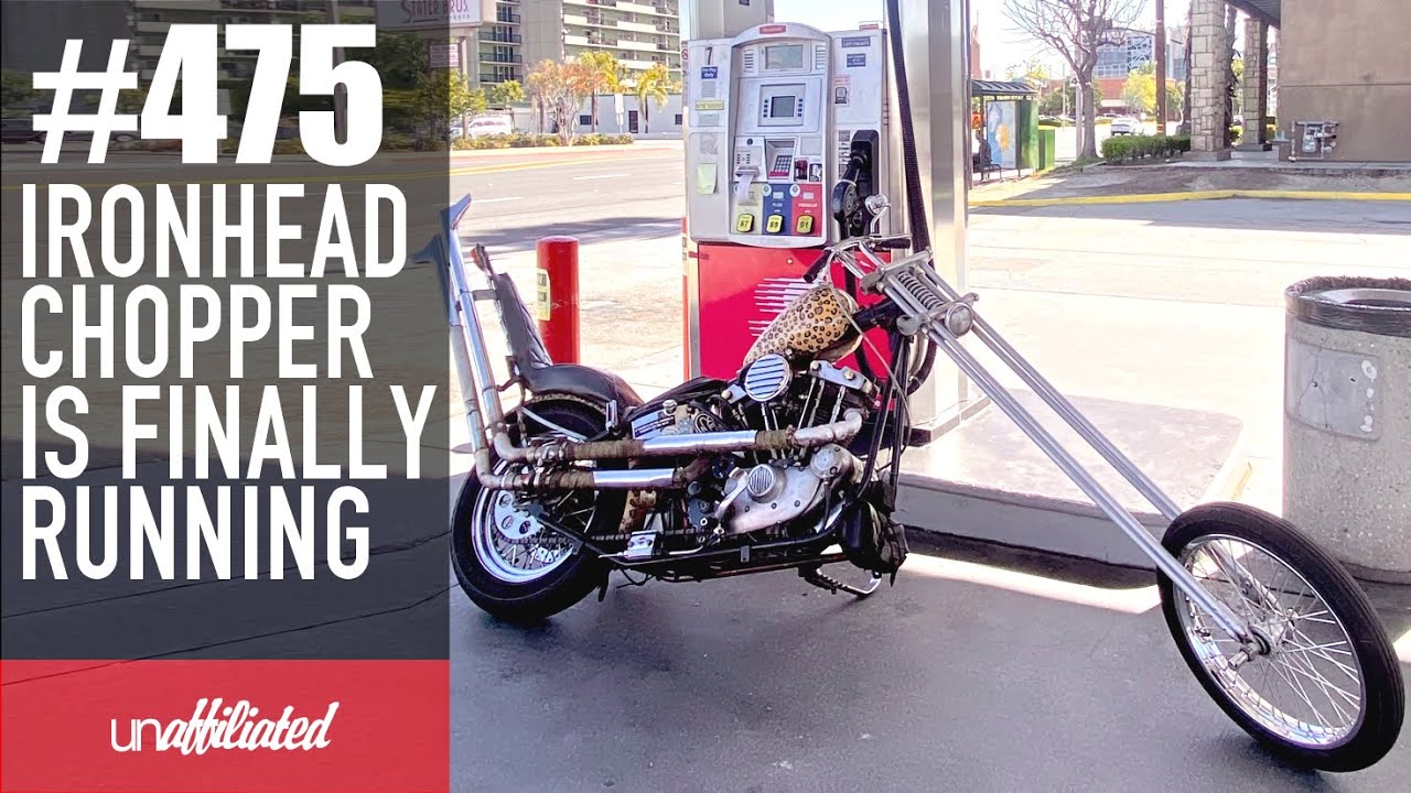 #475 - Ironhead Chopper Is Finally Running - YouTube