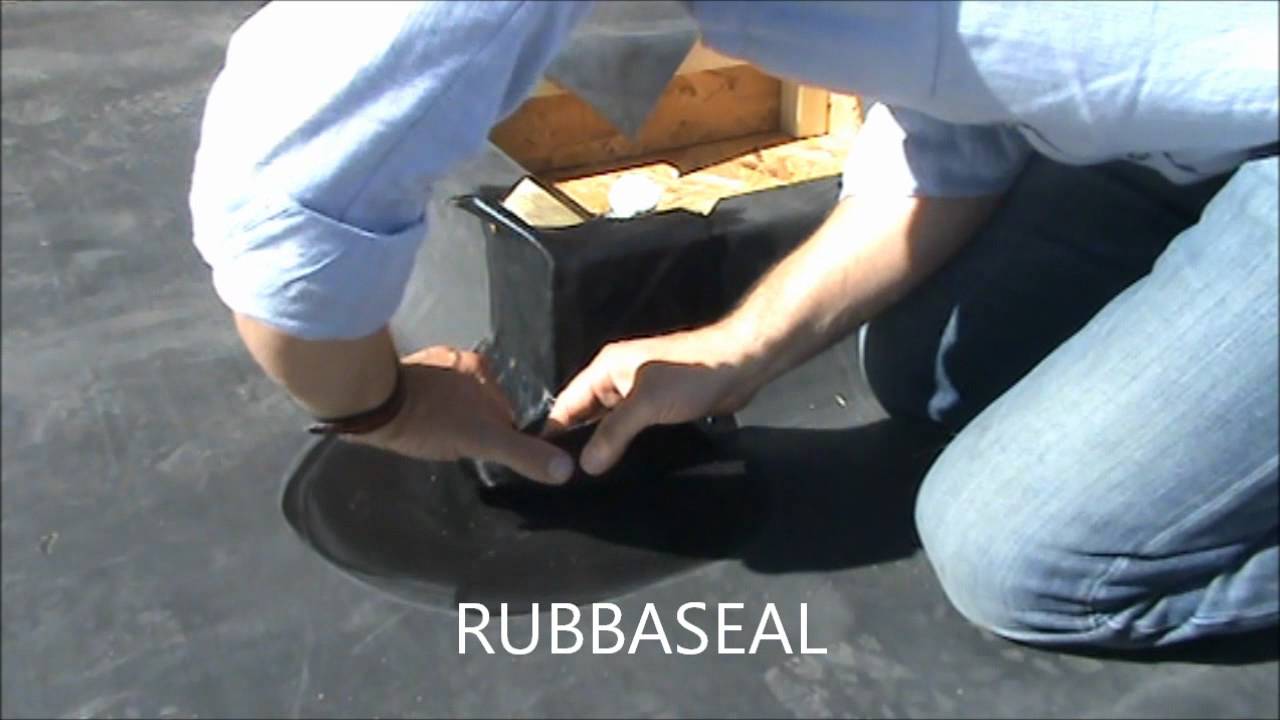 Fitting RUBBASEAL to a Corner - YouTube