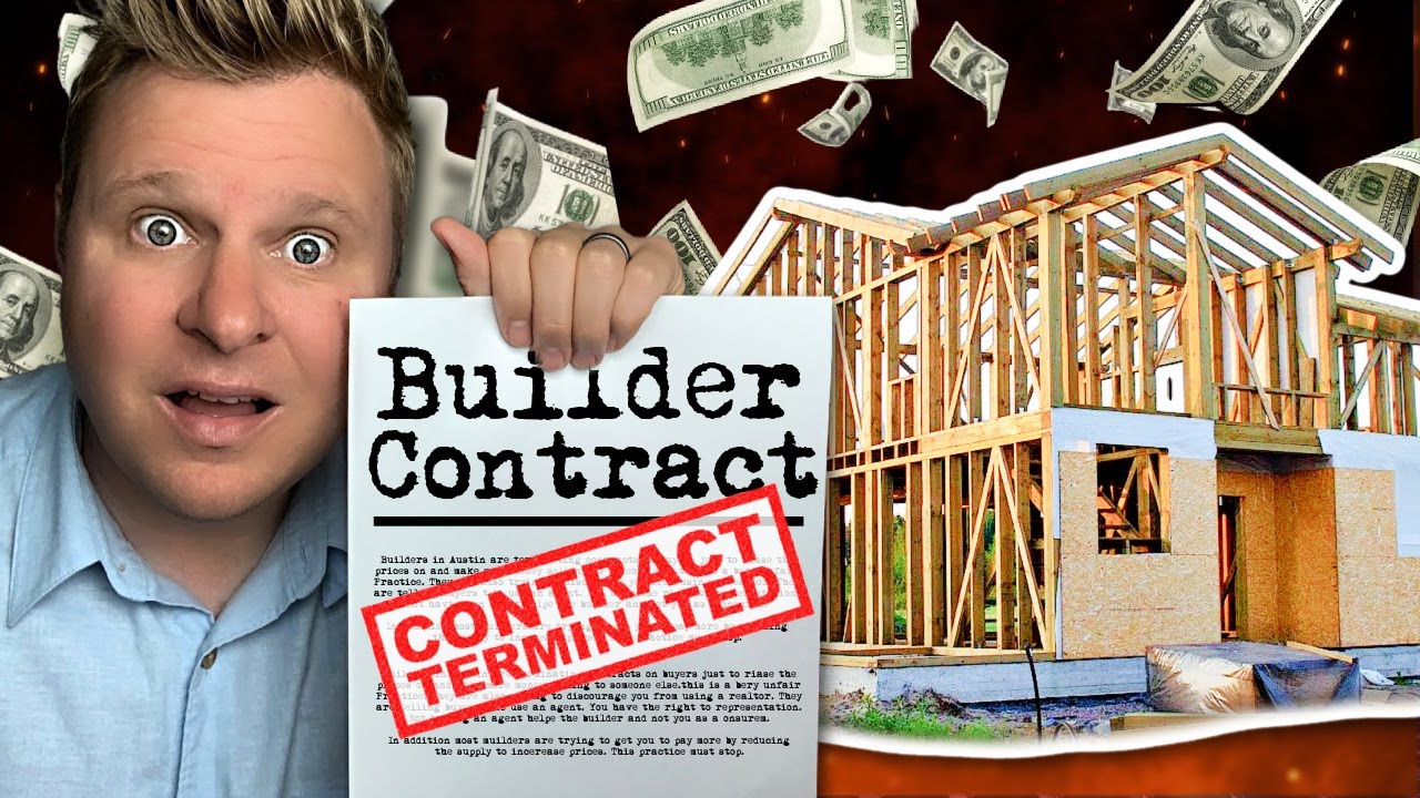 Builders TERMINATING Buyers Contracts! HORROR Stories in 2021 - YouTube