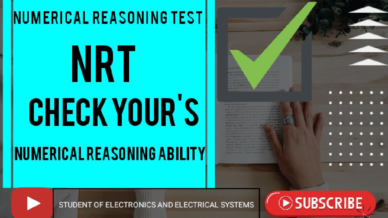 NUMERICAL REASONING TEST | NRT - YouTube