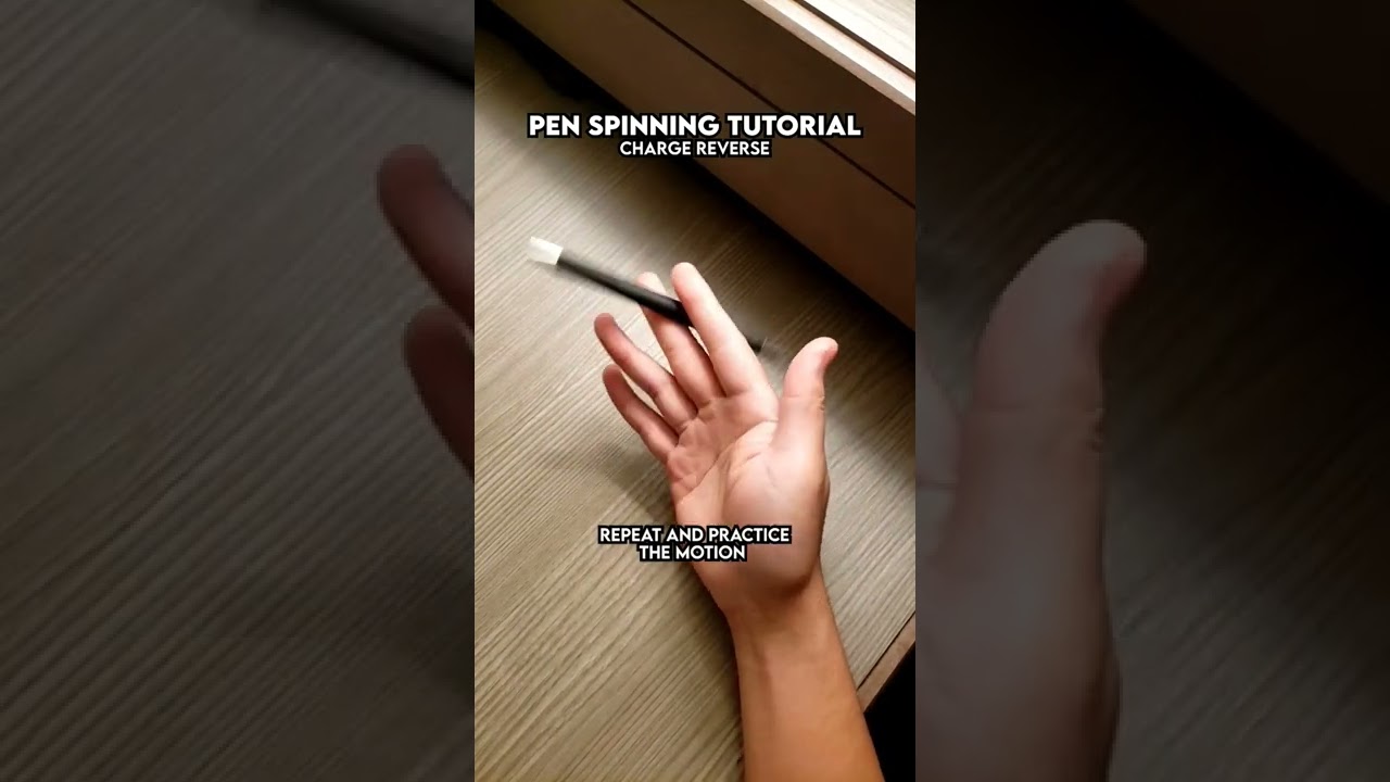 CHARGE REVERSE pen spinning tutorial 🌀 #shorts - YouTube