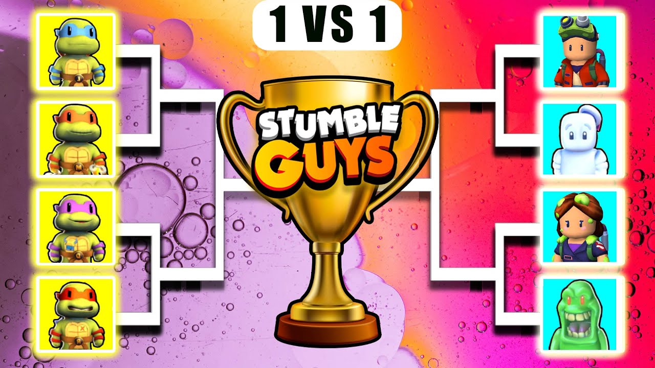 NINJA TURTLES vs GHOSTBUSTER Skins Tournament in Stumble Guys🔥 - YouTube