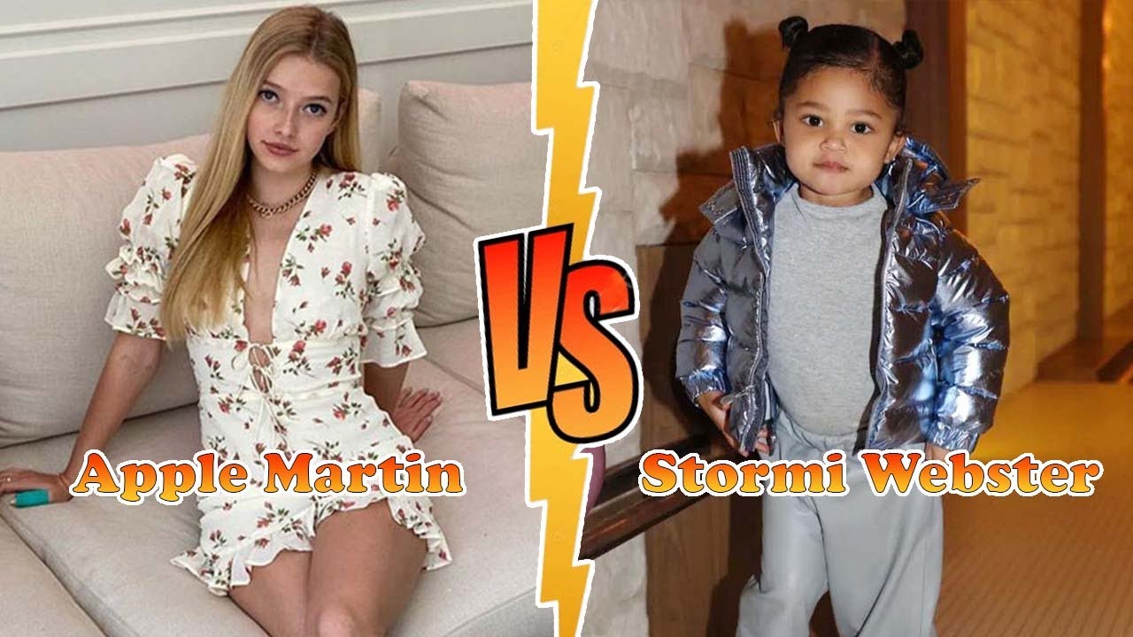 Apple Martin Vs Stormi Webster (Kylie Jenner's Daughter) Transformation ...