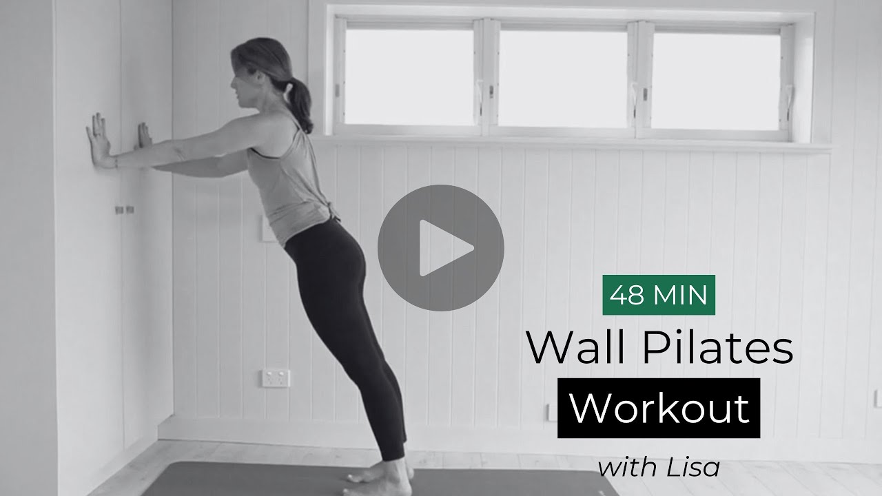 [48 Min] Full-Body Wall Pilates - Longer & Leaner You | Village Pilates ...