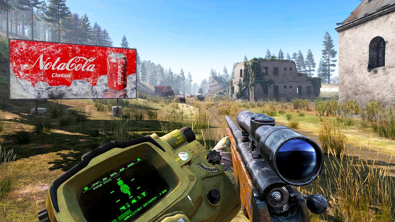 They Made Fallout into a REAL Survival Game... - YouTube