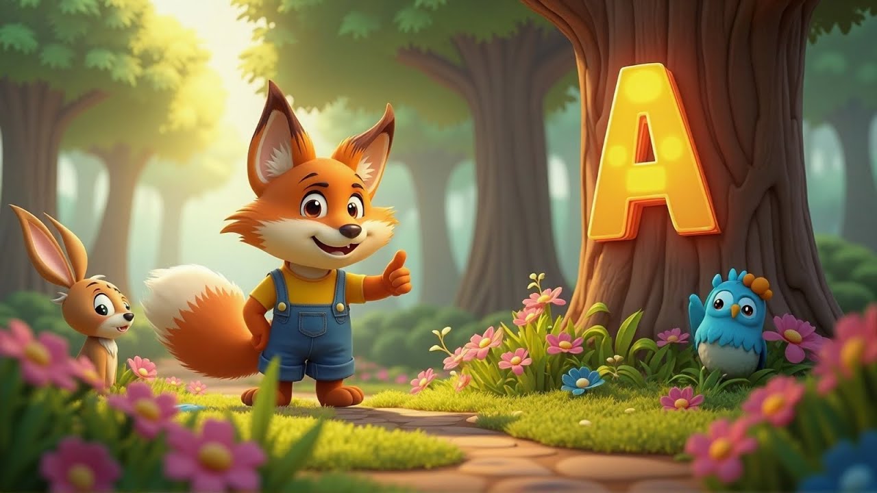 "Forest Spelling – Learn Letters with the Fox Family" - YouTube
