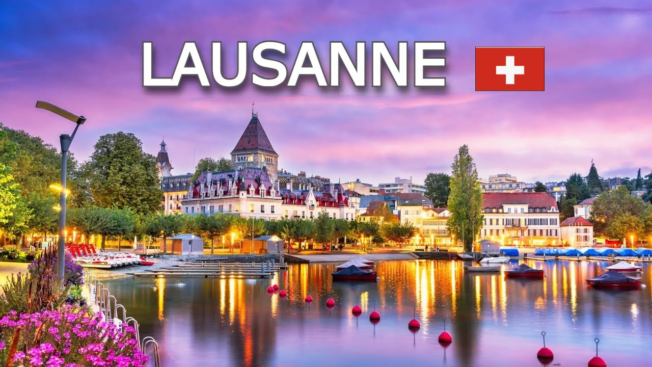 Beautiful Switzerland: Stunning Lake Views | Walking Tour of Lausanne ...