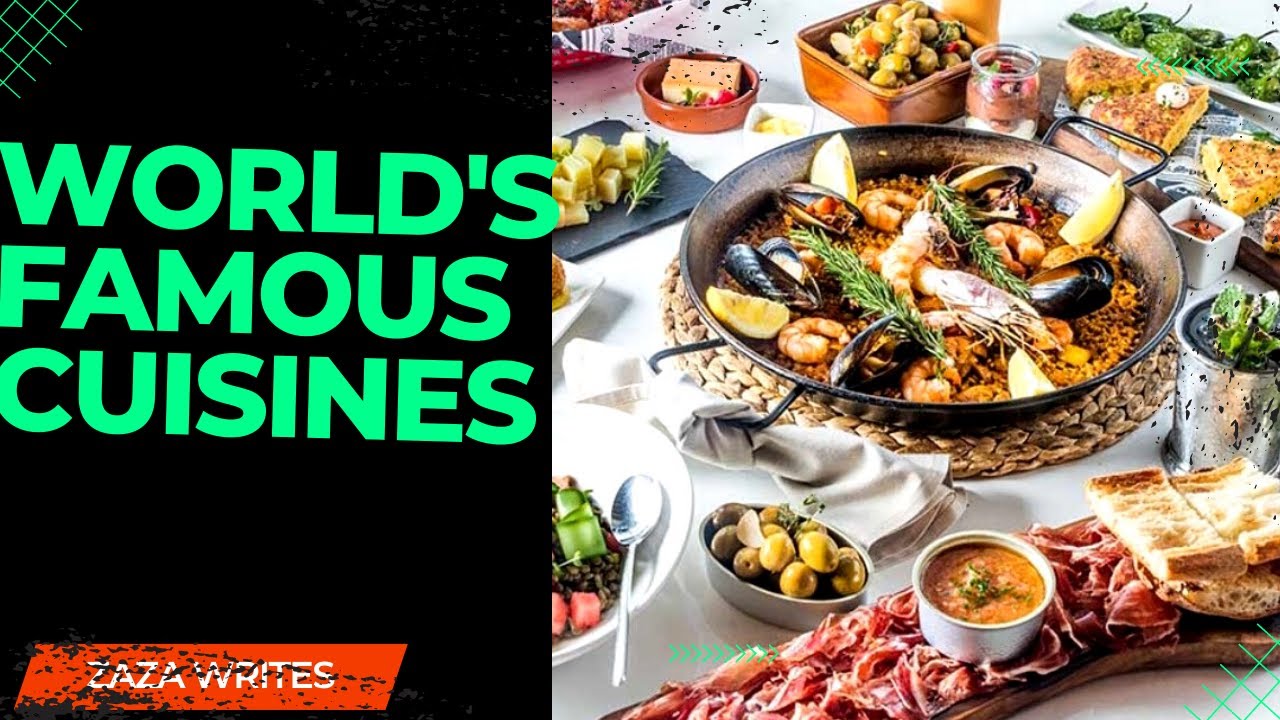 Worlds famous cuisines, best food in the world - YouTube