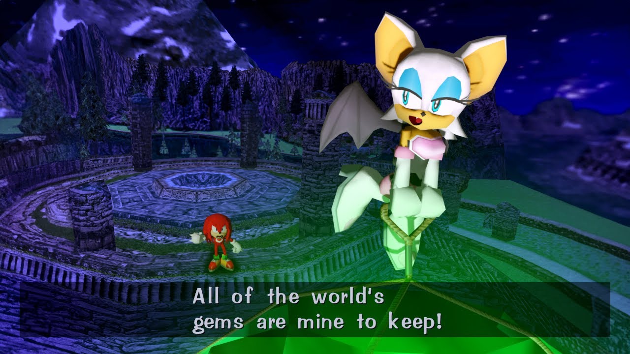 Sonic Adventure: Rouge's Story (Full Playthrough) - YouTube