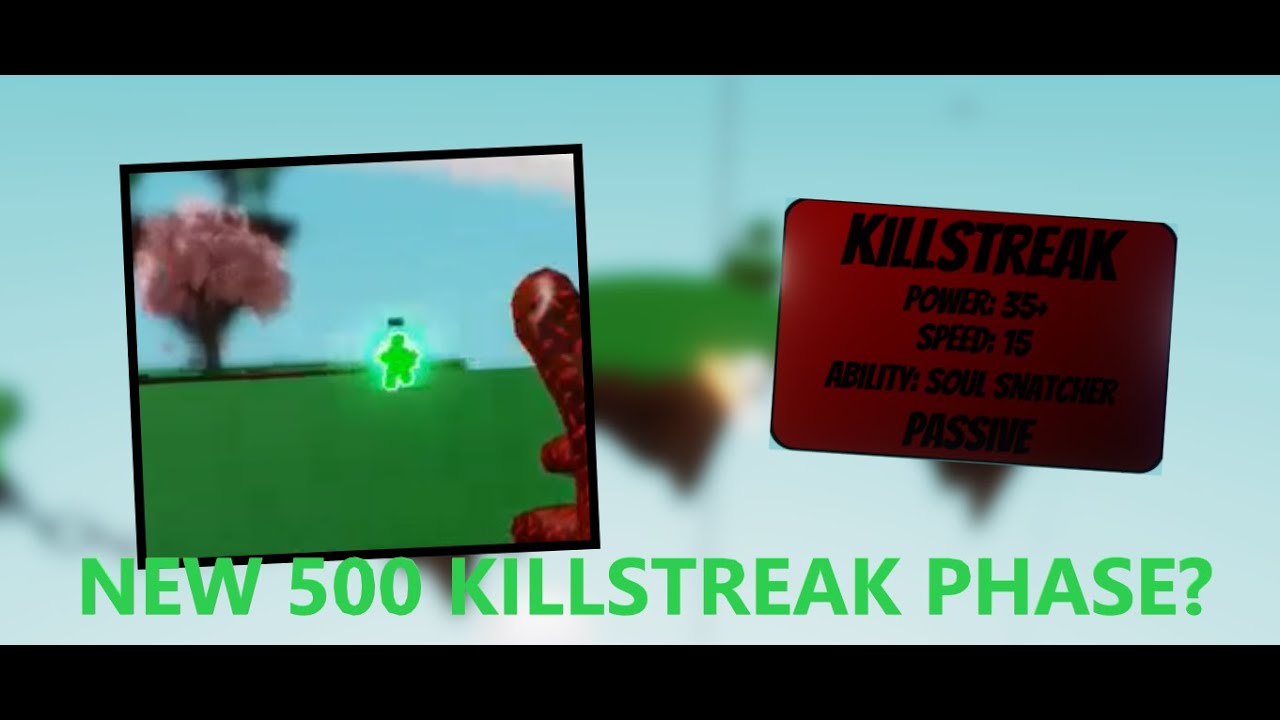 SLAP BATTLES NEW SECRET KILLSTREAK PHASE? | 500 KILLSTREAK - YouTube