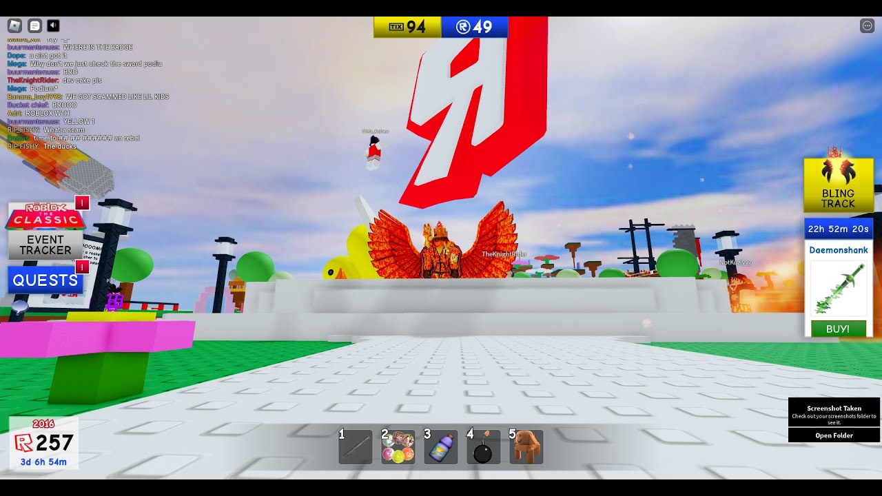 Roblox the classic: 1x1x1x1 Boss fight live event! - YouTube