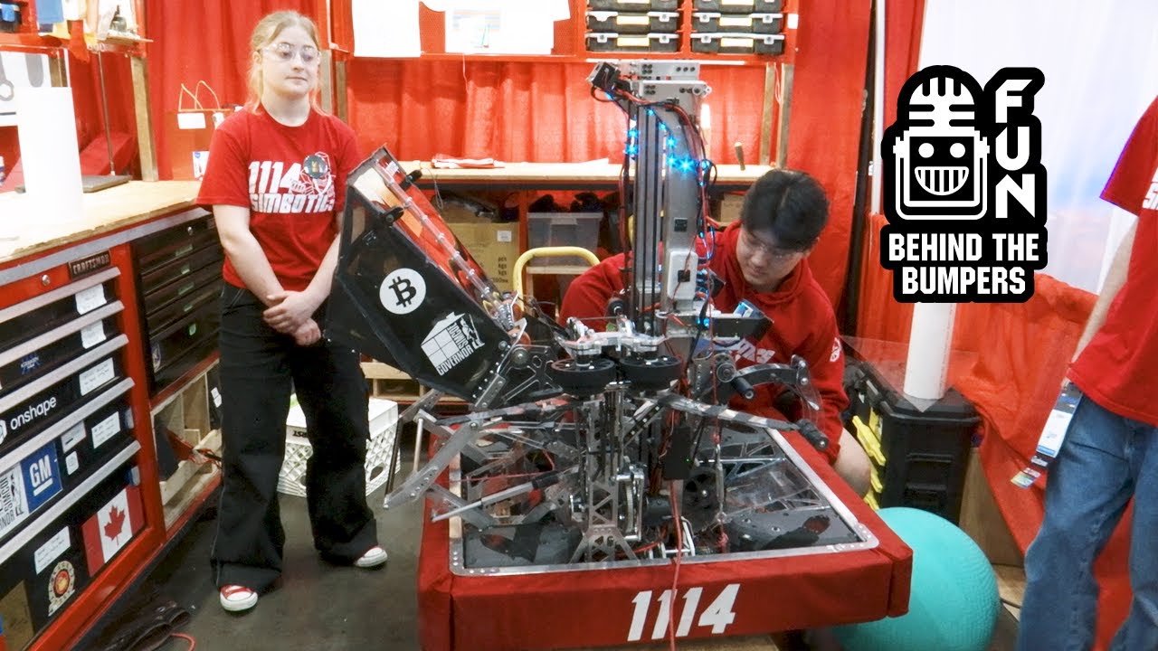1114 Simbotics | Behind the Bumpers | 2025 FRC REEFSCAPE Robot - YouTube