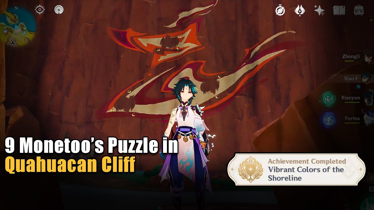 Monetoo Puzzle to the North of Flower Feather Clan | Quahuacan Cliff ...