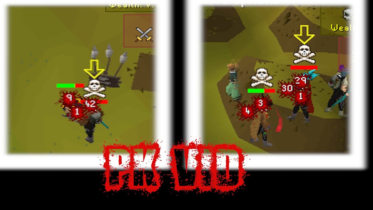 OSRS - 13 Def Obby Pure [E1f] & High Attack Pure [Chainmail] Duo PK Vid ...