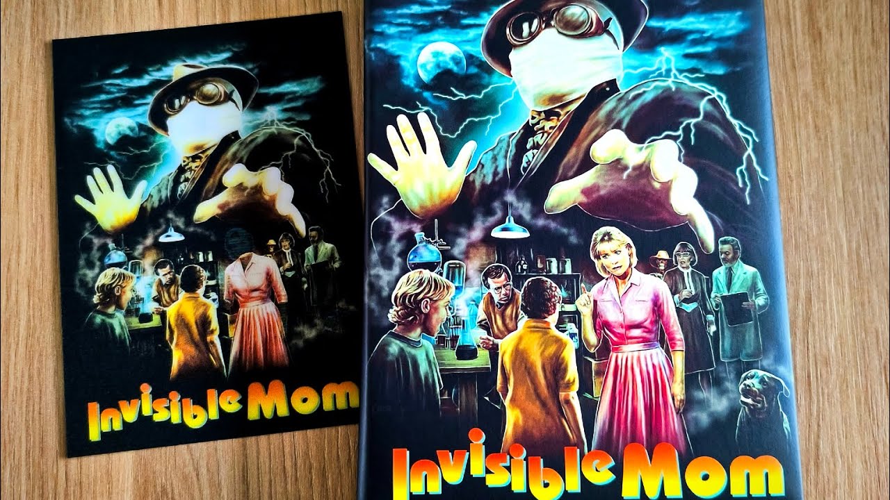 Invisible Mom (1996) Limited Blu-ray + DVD Mediabook Unboxing | Review ...