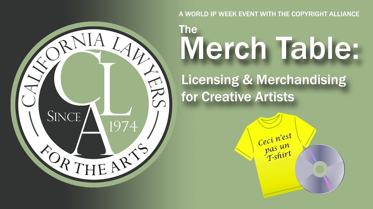 The Merch Table: Licensing & Merchandising for Creative Artists - YouTube