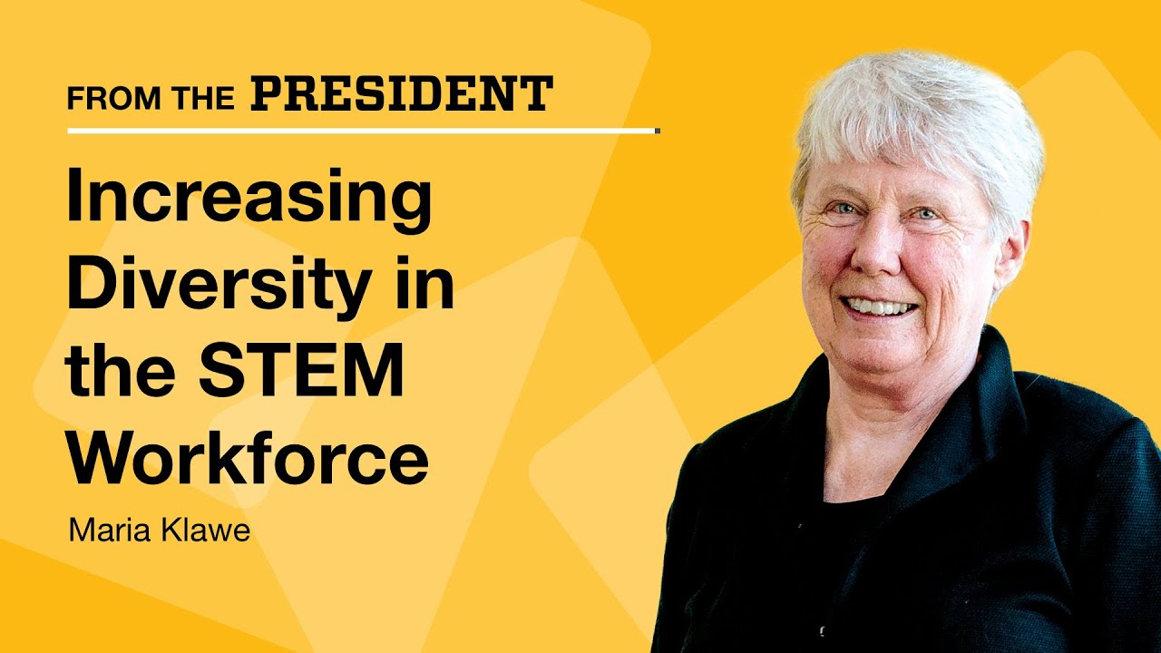 Maria Klawe: Increasing Diversity in the STEM Workforce - YouTube