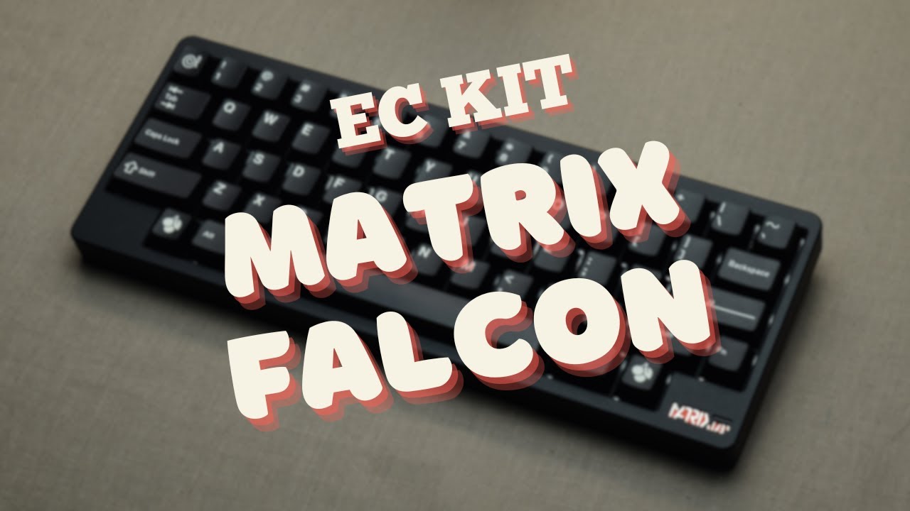 Matrix 6XV2.0 Falcon w/ EC kit from Deskeys - YouTube