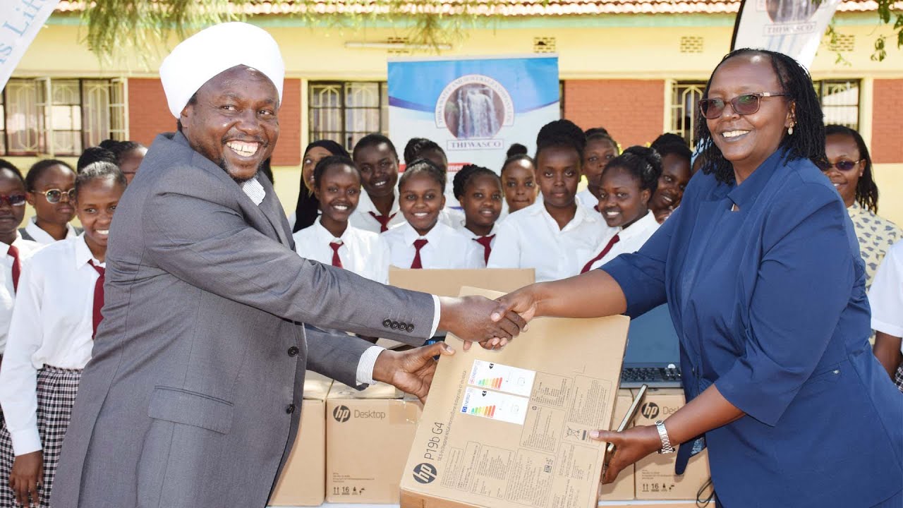 THIWASCO donates computers worth KSH. 900,000 to Chania Girls High ...