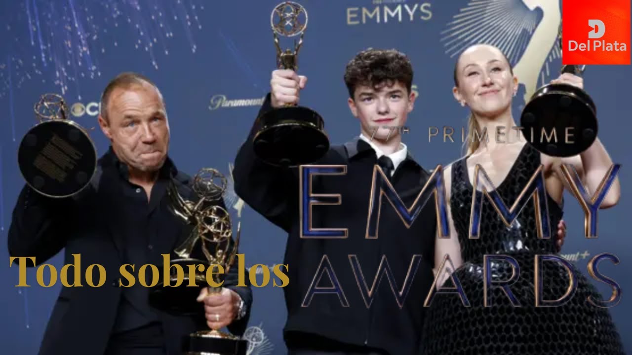 🏆 Emmy 2025: “The Pitt” y “The Studio” arrasan en la 77ª edición en Los ...