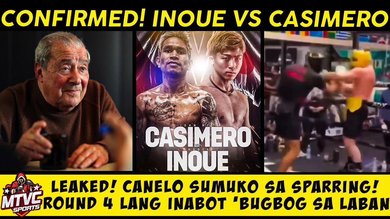 Kumpirmado! CASIMERO vs INOUE ayon kay Bob Arum! | CANELO Sumuko sa ...