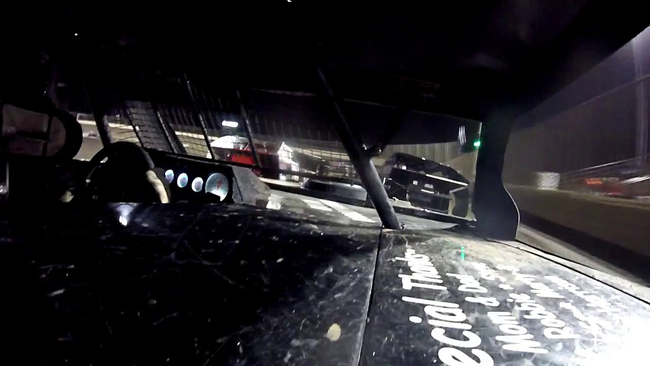 IN CAR CAM of The Saw Jimmy Cummins at Tri-City Speedway 10-19-19 - YouTube