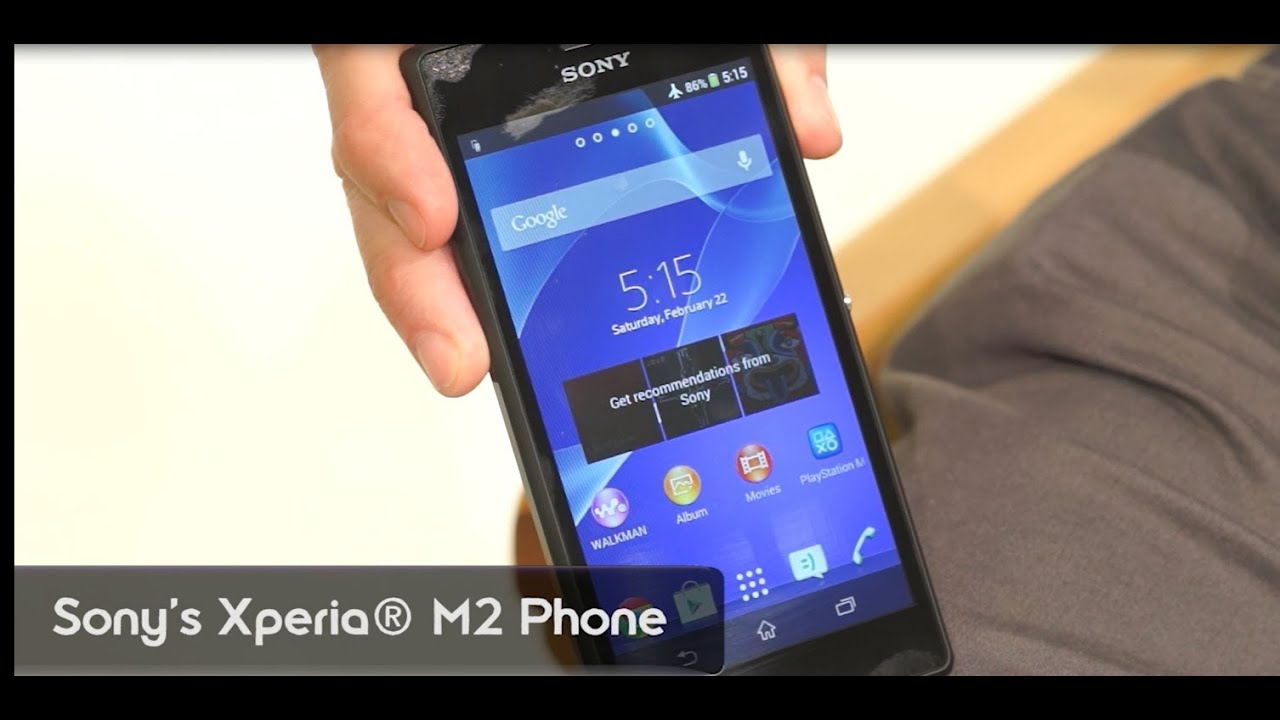 Announcement: New Xperia M2 Phone by Sony - YouTube