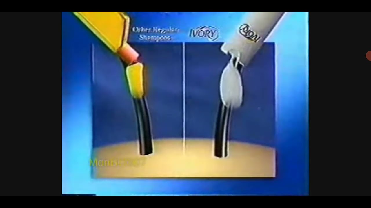 NEW! Ivory Ultra Mild Shampoo and Conditioner TV Commercial | 1995 30's ...