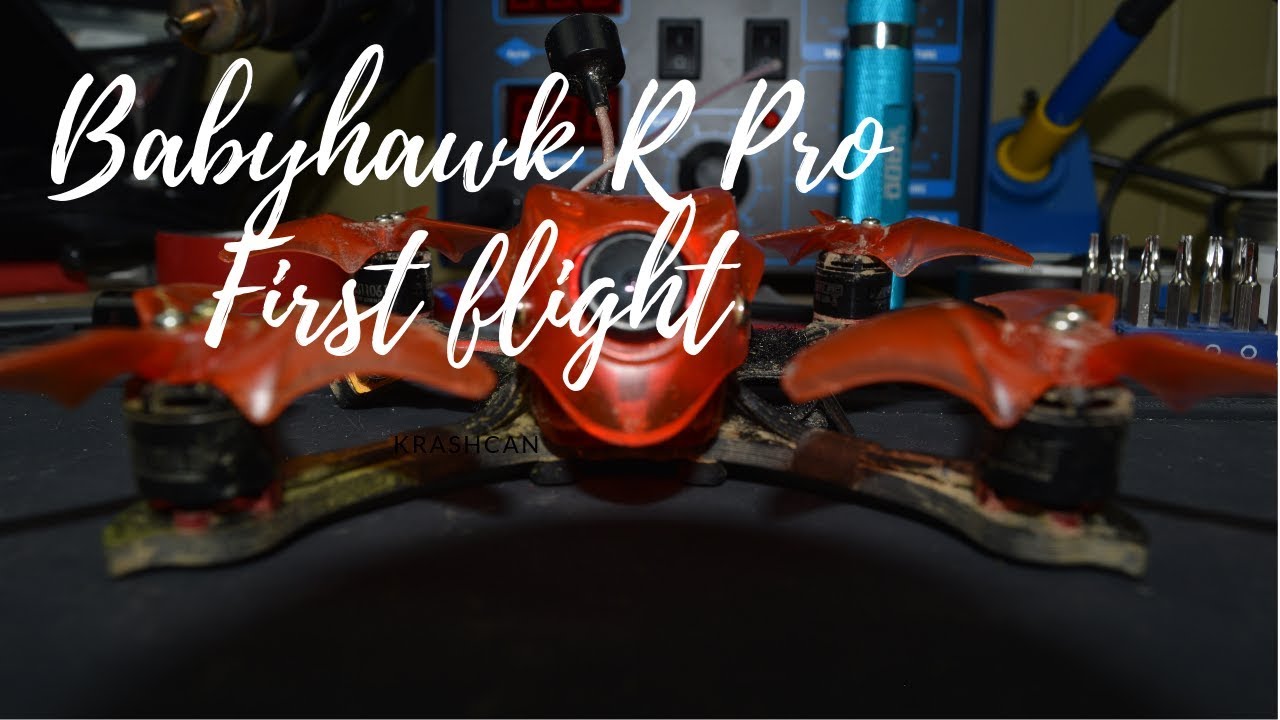Emax Babyhawk R Pro First Flight - YouTube