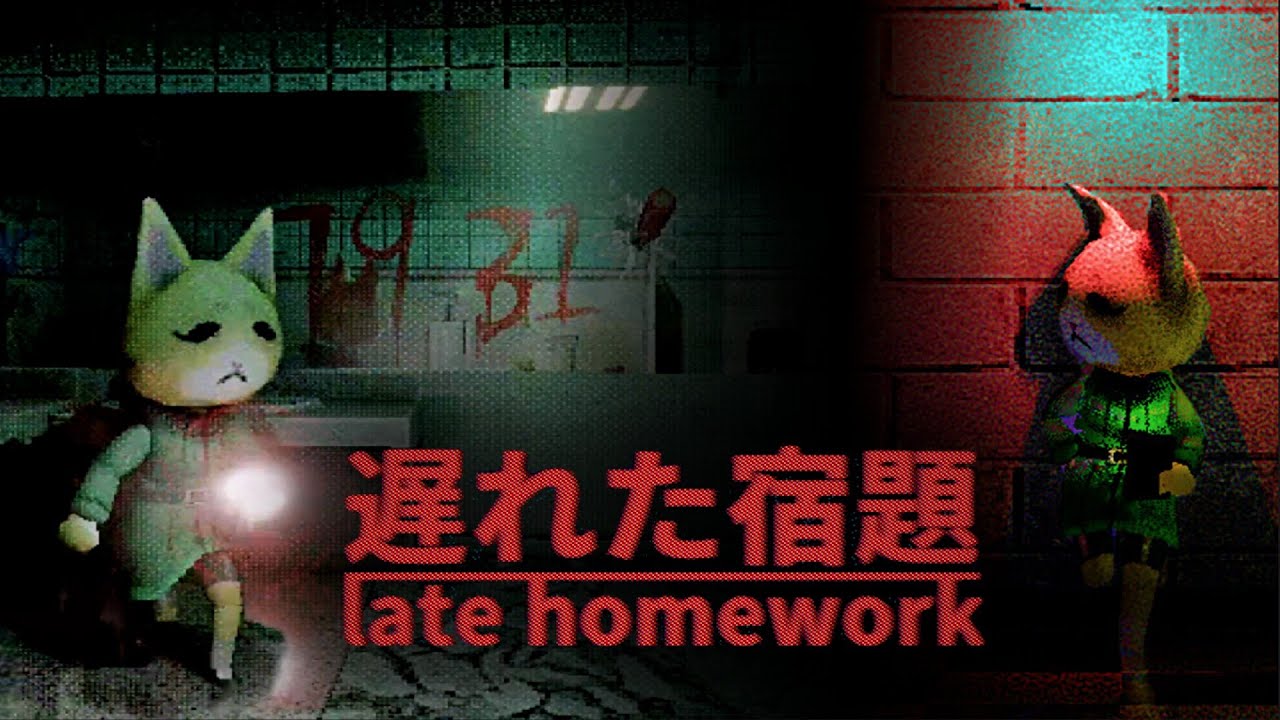 When You Go To School Late At Night | Late Homework | Full Game No ...