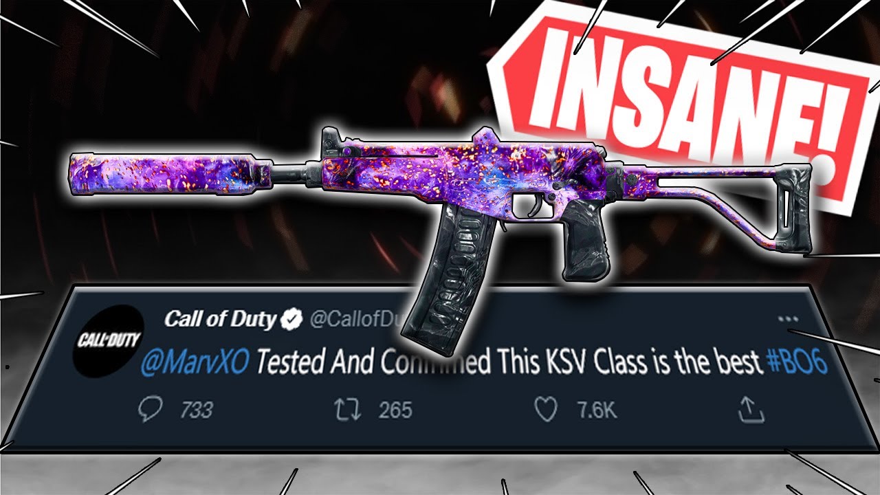 The Best *KSV* Class set up you need to be using in Black ops 6 (BEST ...