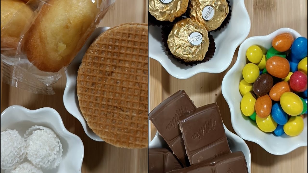 ASMR.Unpacking Candies Lollipops #asmr #candies #sweets - YouTube