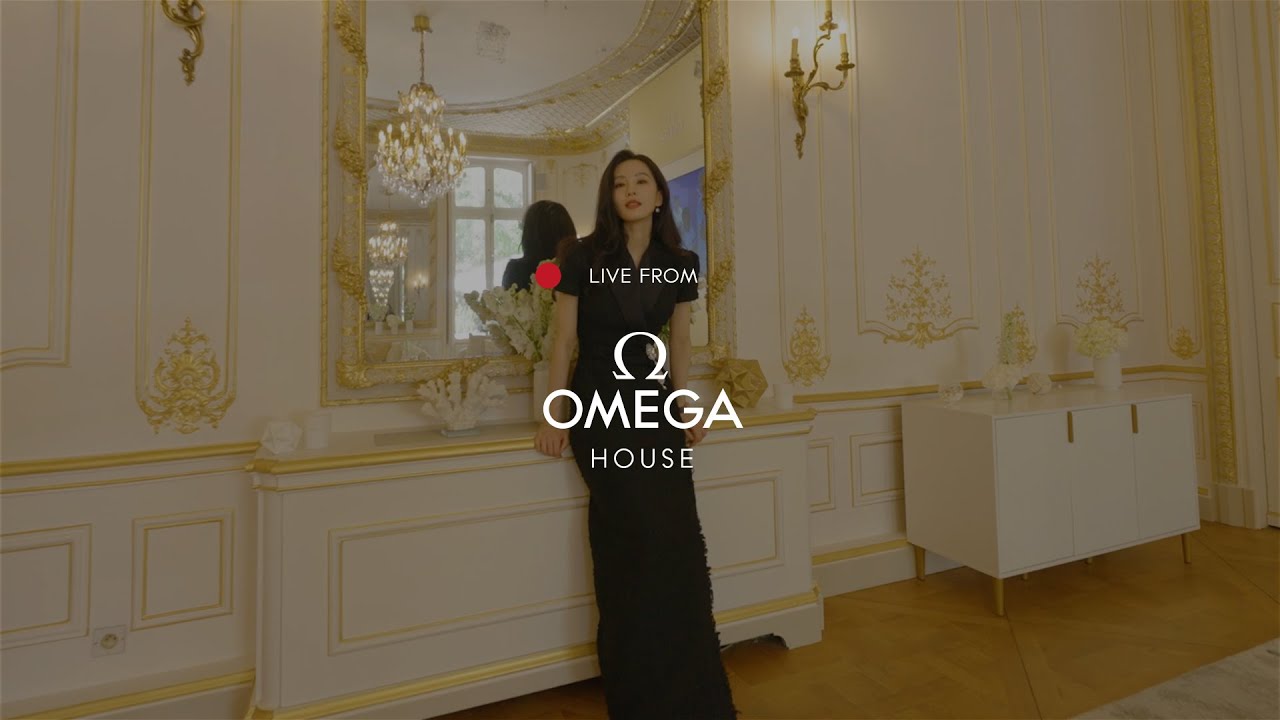 Inside OMEGA House Paris – With Liu Shishi | Paris 2024 - YouTube