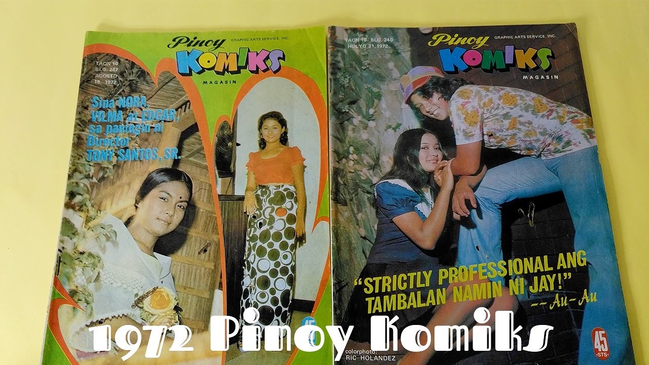 70's Pinoy Komiks (Nora Aunor, Vilma Santos & Aurora Salve, Jay Ilagan ...