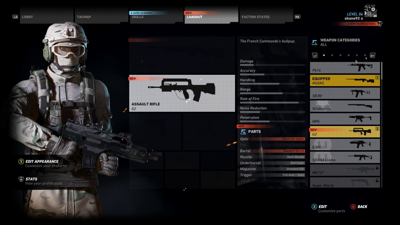 Ghost Recon Wildlands: G2/Famas Location Assault Rilfe - YouTube